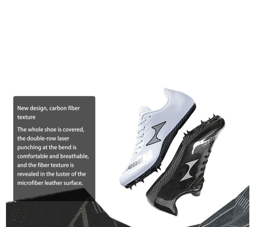 HEALTH RUNNING SPIKE 155-S-1 BLACK - Vimpexsports.com